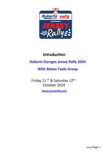 Homepage - Jersey Rally